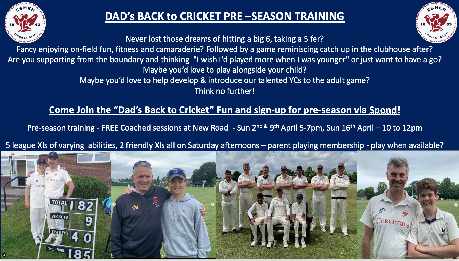 Back to Cricket – Esher Cricket Club